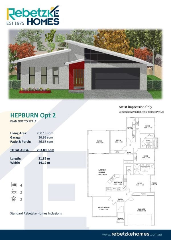 Display Home Designs | Rebetzke Homes | Mackay