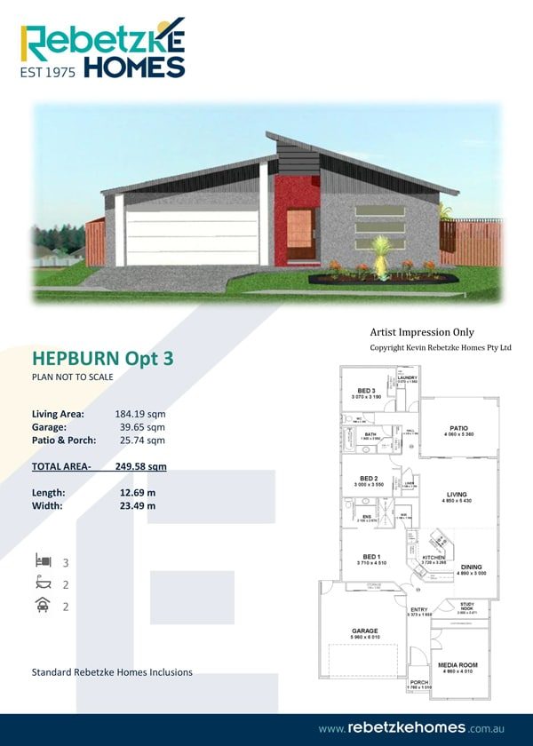 Display Home Designs | Rebetzke Homes | Mackay